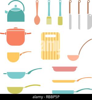 Kitchen pan cookware icon vector illustration graphic design Stock ...