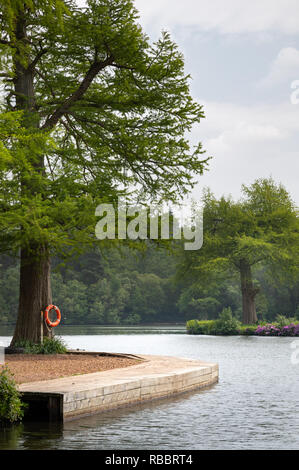 Hawley Lake Sail Training Centre, Hampshire, England, UK Stock Photo ...