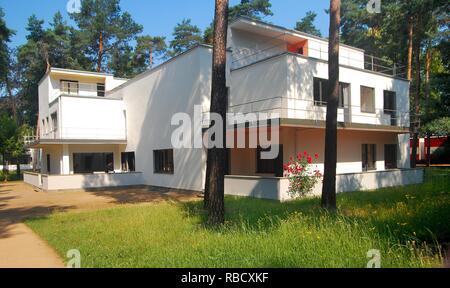 Masters' House. The Bauhaus building, Dessau, Germany, 2018. Artist ...