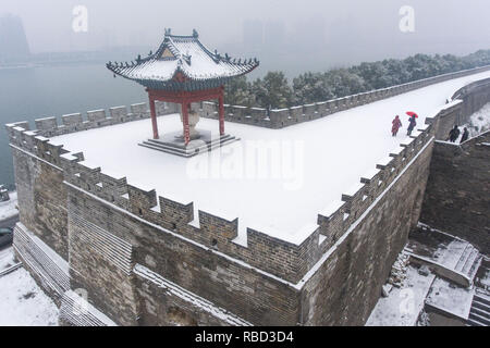 Xiangyang, China's Hubei Province. 9th May, 2016. Children water Stock ...