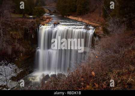 Websters Falls a wonderful waterfall near Hamilton, Ontario Stock Photo ...