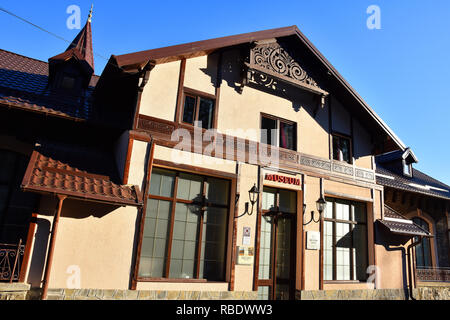 The Stirbey Castle, residence of princess Alina Stirbey and General ...