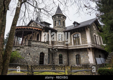 The Stirbey Castle, summer residence of princess Alina Stirbey and ...