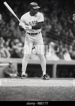 1970s, MLB, USA, male baseball player, picture shows a a powerfull ...