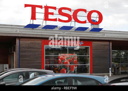 Tesco store in Stirling, UK Stock Photo - Alamy
