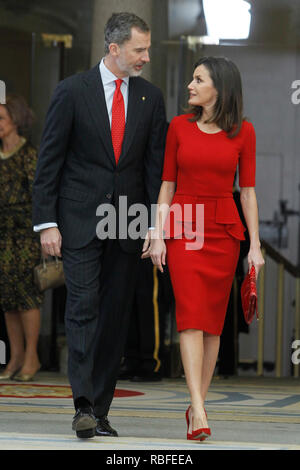 Madrid Queen Letizia attend the 10th edition of the Promociona project ...