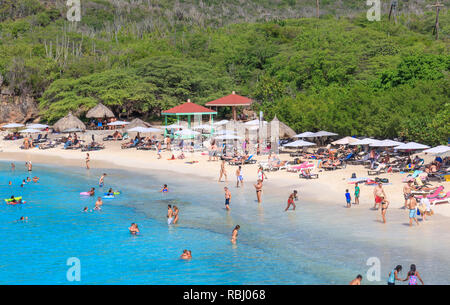 Playa Kenepa Grandi In Curacao Stock Photo - Alamy