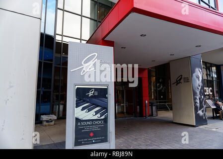 The CBC Glenn Gould Studio on Front Street in Toronto Stock Photo - Alamy