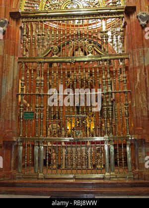 Mosque Cathedral of Cordoba. Interior of the Cathedral of the ...