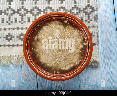 Dravle Norwegian Milk Dish Stock Photo - Alamy