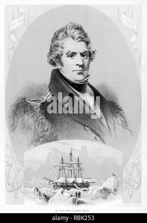 JAMES CLARK ROSS (1800-1862) English Royal Navy officer and arctic ...