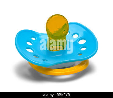 Baby with pacifier Stock Photo - Alamy