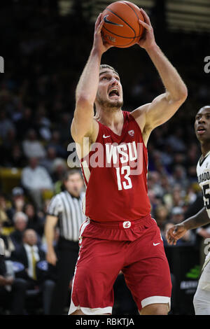 Washington State forward Jeff Pollard (13) runs on the court during the ...