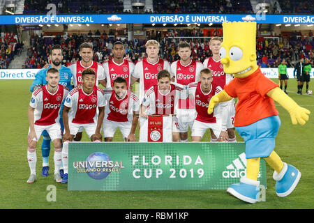 ORLANDO, 10-01-2019 , Orlando City Stadium, Kostas Lamprou during the ...