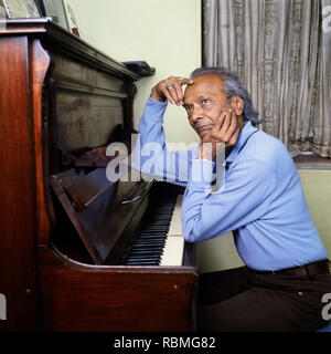 Naushad Ali Indian composer music director India Stock Photo - Alamy