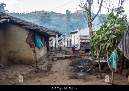 Rural indian village houses. Andhra Pradesh, India Stock Photo - Alamy