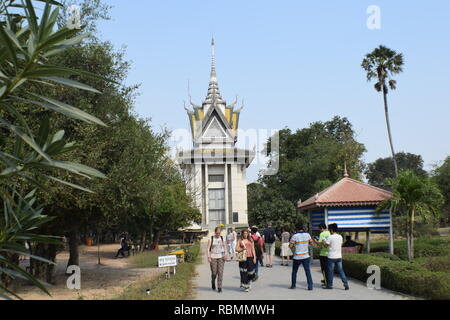 Killing Tree at Choeung Ek Killing Fields in Phnom Penh Cambodia Far ...
