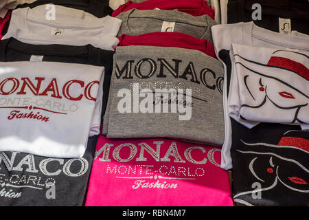 Souvenir shop in Monte Carlo, Principality of Monaco, Europe Stock ...