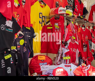 souvenirs for sale during the F1 Grand Prix of Canada Stock Photo - Alamy