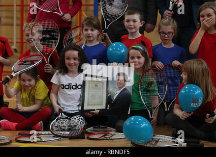Primary three pupils Holly Anderson (right) with Emily Sorbie with ...