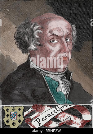 Philippus Theophrastus Aureolus Bombastus von Hohenheim (Paracelsus), c ...