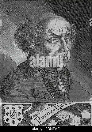 Philippus Theophrastus Aureolus Bombastus von Hohenheim (Paracelsus), c ...