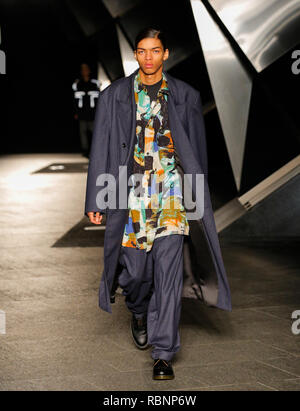 Astrid Andersen Fashion show LFWM AW19 Stock Photo - Alamy