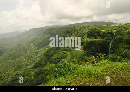 Kavlesad point valley, Sindhudurg, Maharashtra, India, Asia Stock Photo ...