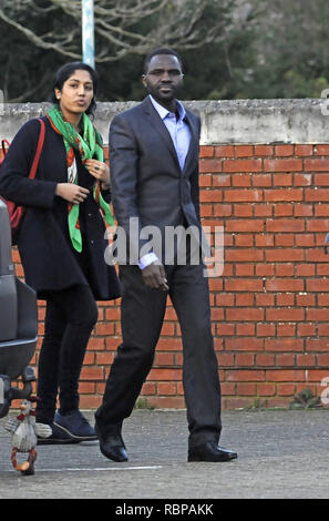 Sudanese migrant Abdul Rahman Haroun, who walked 31 miles through the ...