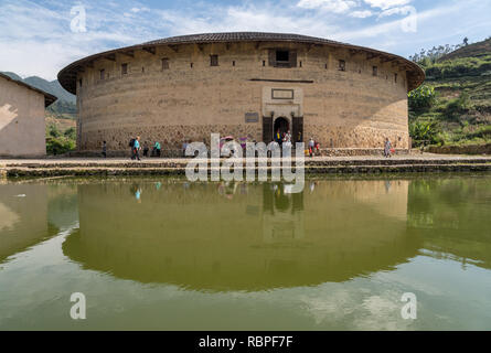 The Fujian Tulou, the Chinese rural earthen dwelling unique to the ...