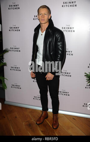 Celebrities arrive at the Skinny Kitchen Islington launch party ...