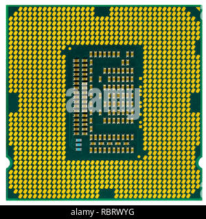 3d render of computer microprocessor Stock Photo - Alamy