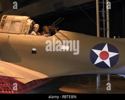 A 24 rear gunner position Stock Photo - Alamy
