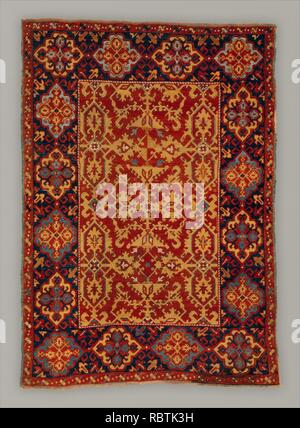 'Ornamental Lotto' carpet Stock Photo - Alamy