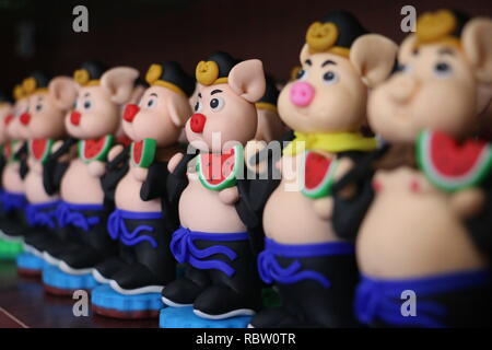 Zoucheng, Zoucheng, China. 12th Jan, 2019. Zoucheng, CHINA-The folk ...