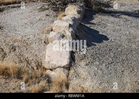 Geology, rock fin extrusion, granite Stock Photo - Alamy
