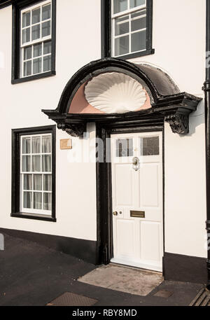 Shell House, Topsham, Devon Stock Photo - Alamy