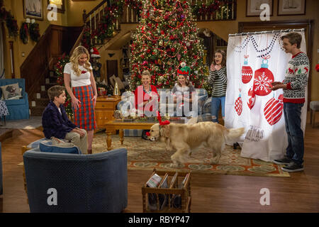 FULLER HOUSE, l-r: Soni Bringas, Elias Harger, Michael Campion in ...