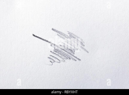 multiple linear pencil scratches on blank paper surface Stock Photo - Alamy