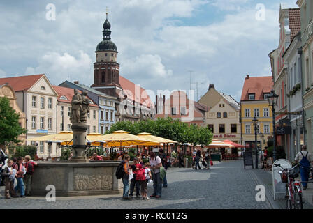 Altmarkt, Cottbus, Brandenburg, Deutschland Europa Stock Photo - Alamy