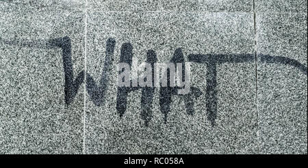 what word written on granite background. concept, background Stock ...