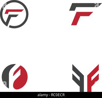 F Letter vector icon illustration design Stock Vector Image & Art - Alamy