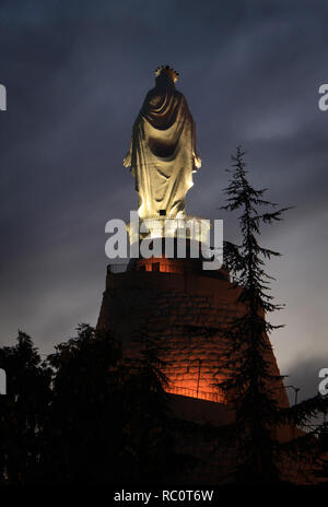 The Shrine of the Lady of Lebanon, Harissa, Beirut Stock Photo - Alamy