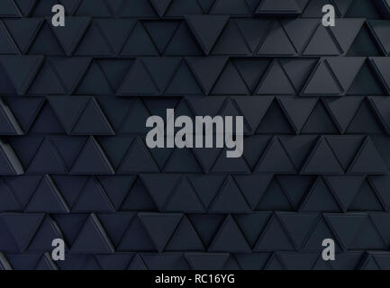 Two tone triangle extruded abstract background. 3D rendering Stock ...