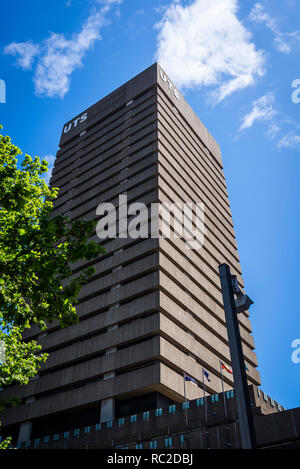 University of Technology Sydney Building 1 the brutalist admin tower ...