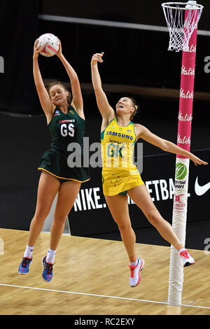 Lenize Potgieter of South Africa (SPAR Proteas) During Netball Quad ...