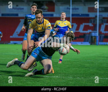 Leeds Rhinos' Harry Newman Stock Photo - Alamy