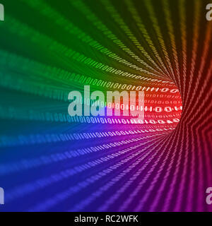 Abstract background with digital numbers. 3d rendering Stock Photo - Alamy