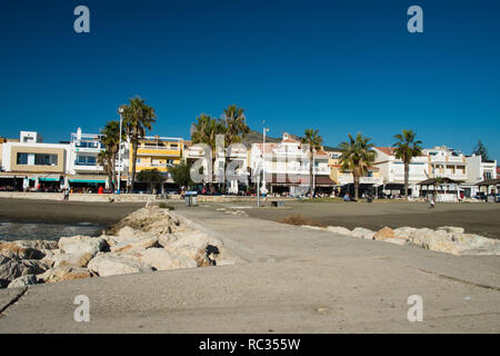 Paseo Maritimo del Pedregal seaside promenade Pedregalejo district ...