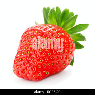 Fresh juicy sliced strawberries on wooden white background Stock Photo ...